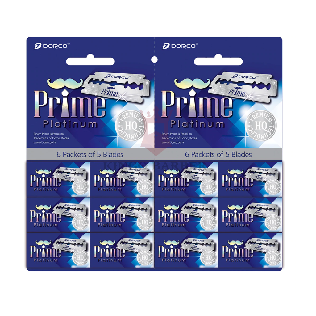 NAVAJAS, CUCHILLAS DORCO PRIME PLATINUM PARA 120 USOS - KingoBarber