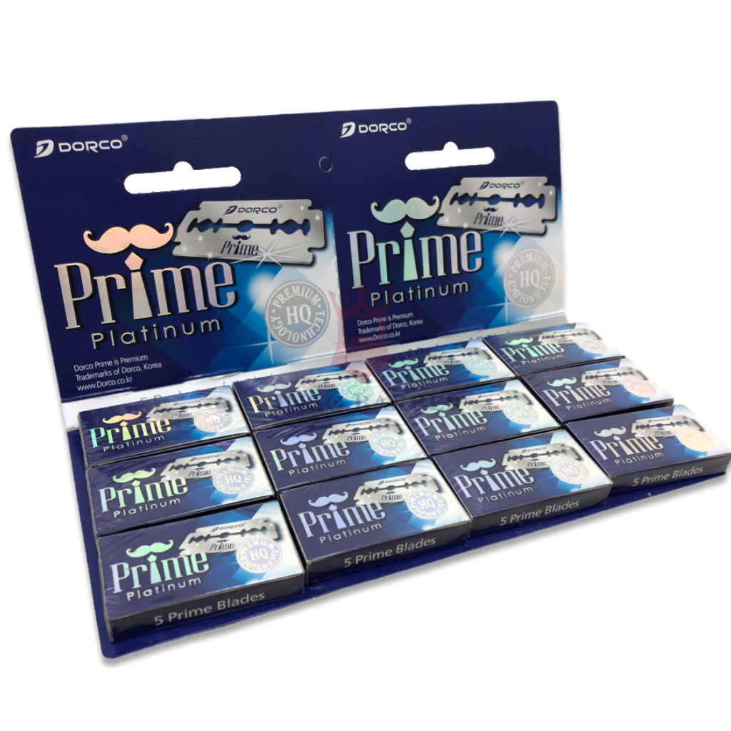 NAVAJAS, CUCHILLAS DORCO PRIME PLATINUM PARA 120 USOS - KingoBarber