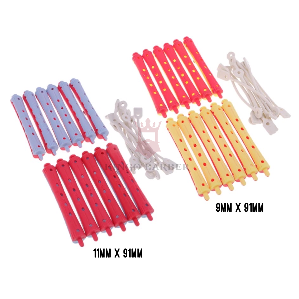 BIGUDIES PARA RIZOS (PERMANENTE) 12 UND - KingoBarber
